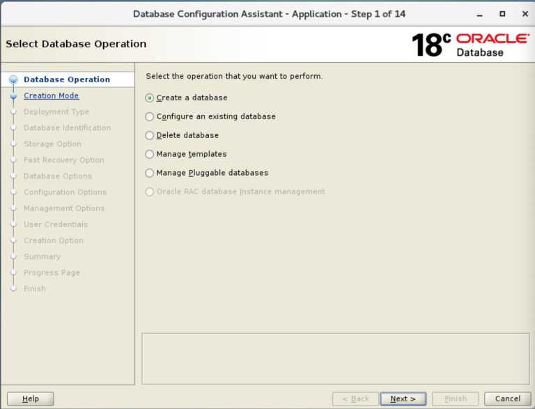 Oracle 18c Express Edition How To Create A Second Database
