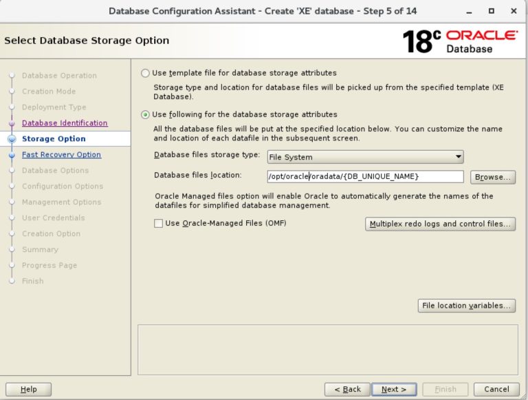 Oracle 18c Express Edition: How to create a Non-Container-Database – www.markusdba.net
