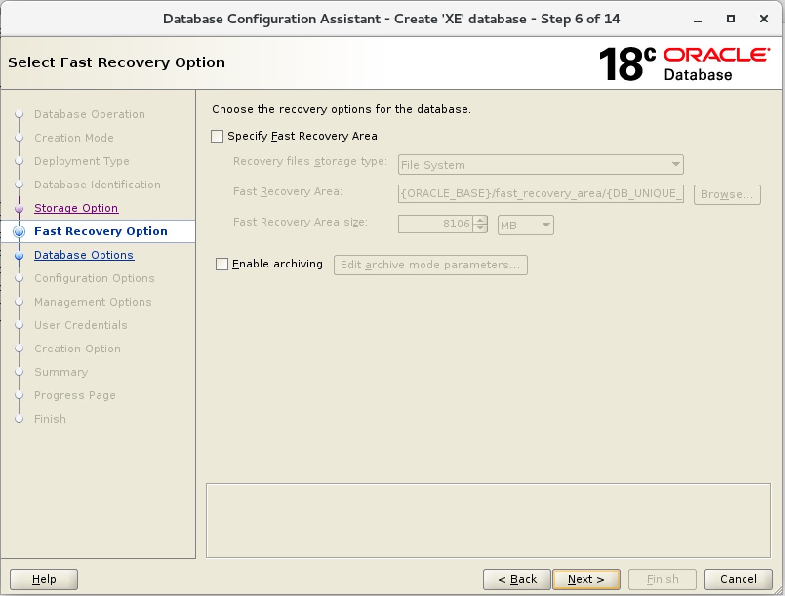 Oracle 18c Express Edition How To Create A Non Container Database 5714
