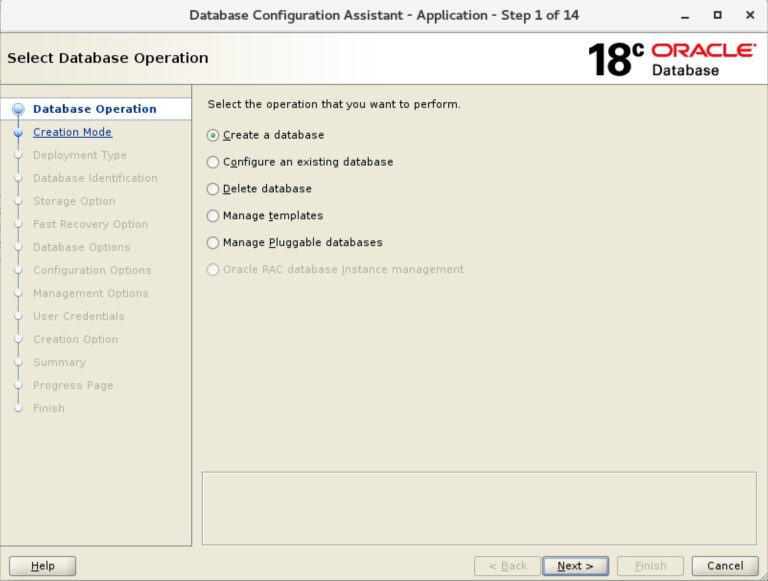 Oracle 18c Express Edition: How to create a Non-Container-Database ...