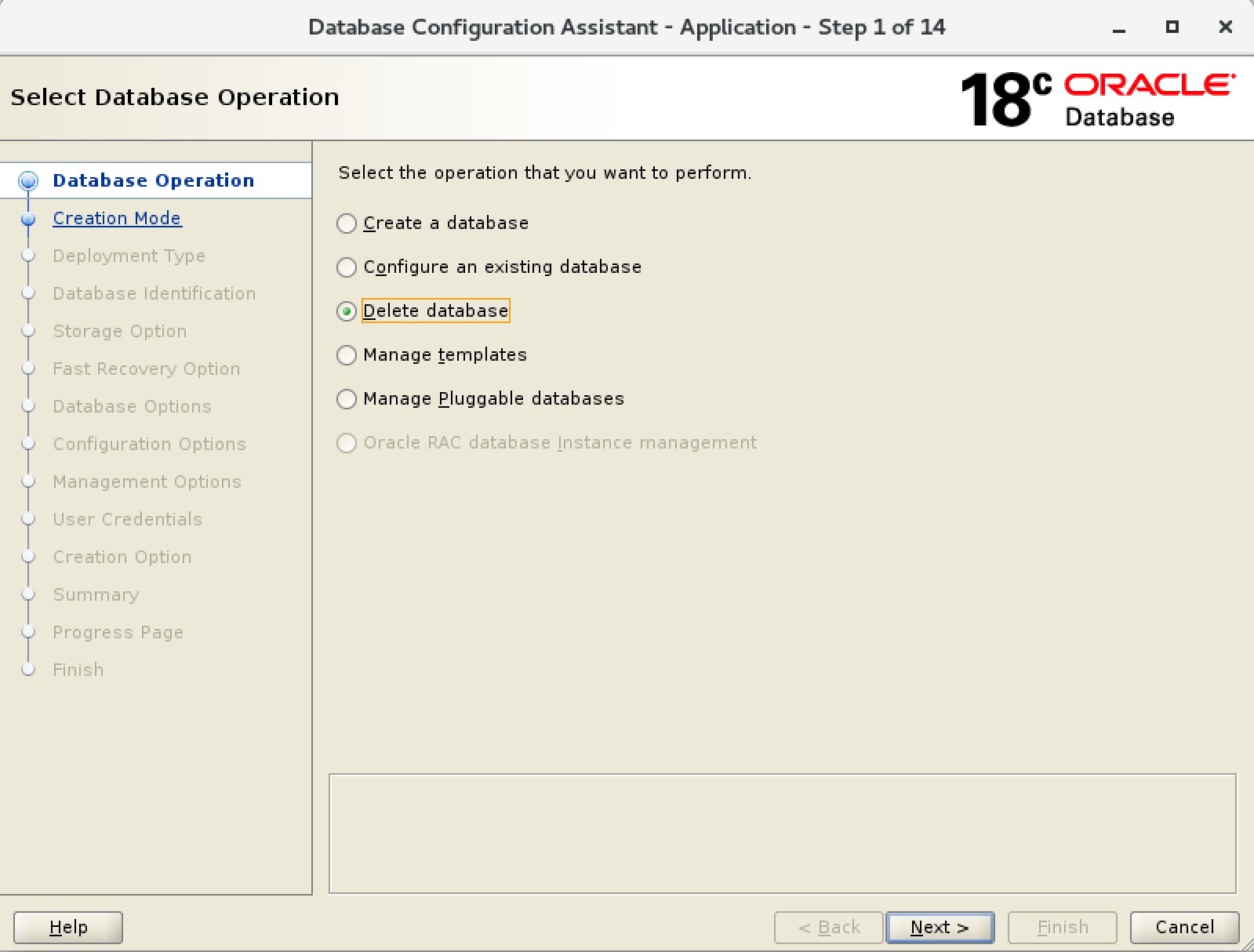 Oracle 18c Express Edition: How to create a Non-Container-Database ...