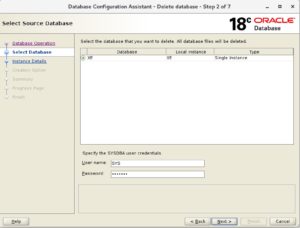 Oracle 18c Express Edition: How to create a Non-Container-Database – www.markusdba.net