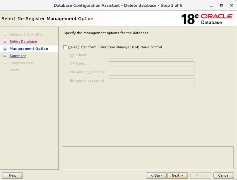 Oracle 18c Express Edition: How to create a Non-Container-Database ...