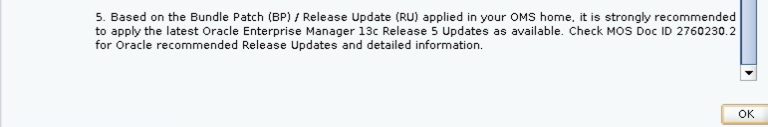 Upgrade Enterprise Manager Cloud Control to 13.5 – www.markusdba.net